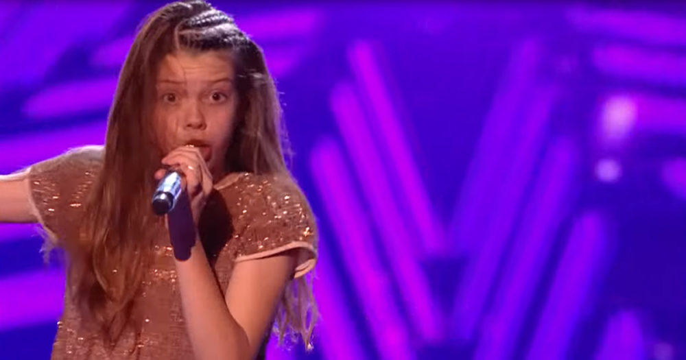 This girl has become a rock star thanks to her powerful voice… «And I’m ...