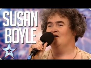 Susan Boyle's impressive performance has been voted the most iconic ...